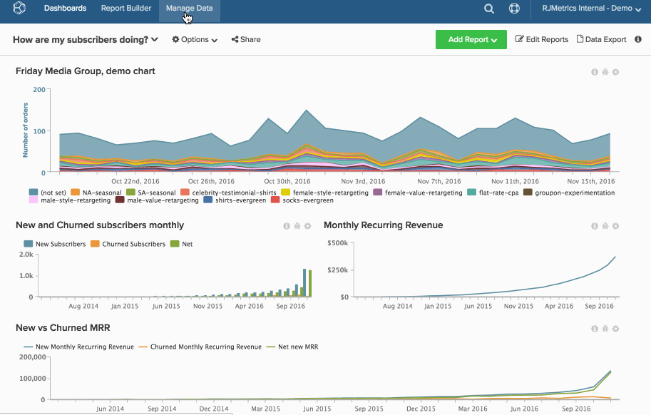 Permanently delete a chart | Adobe Commerce