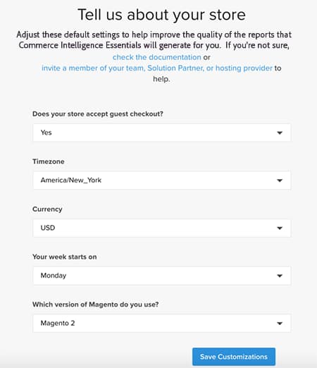 Activate your Adobe Commerce Intelligence Account | Adobe Commerce