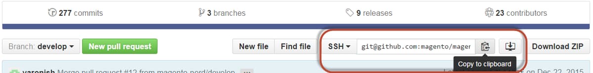 Clone sample data Git repositories | Adobe Commerce