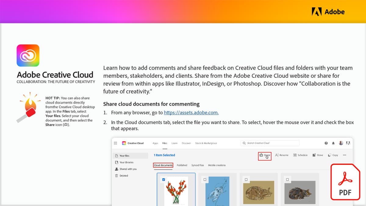 Collaboration--The Future of Creativity | Adobe Creative Cloud