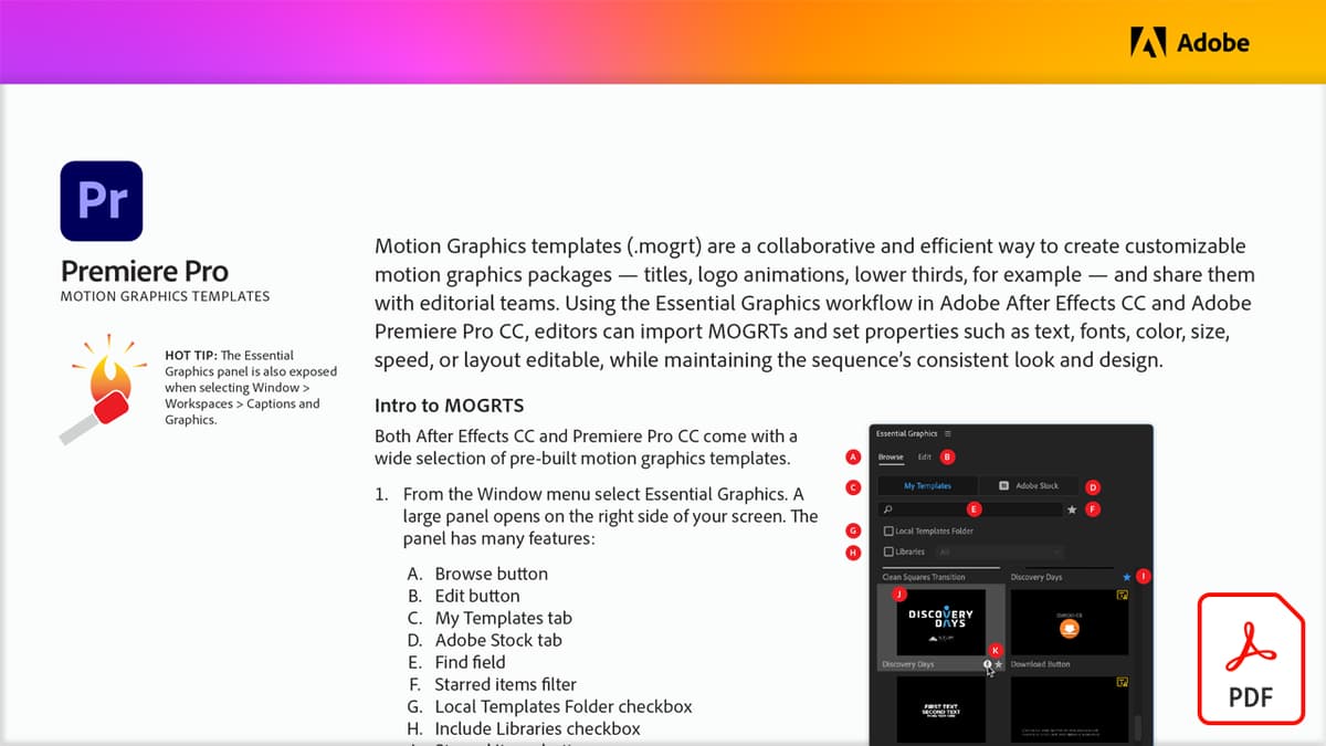 Adobe Video Tutorials | Adobe Creative Cloud