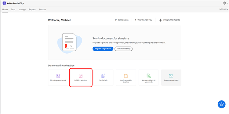 Create Embedded e-Signature and Document Experiences | Adobe Acrobat Sign