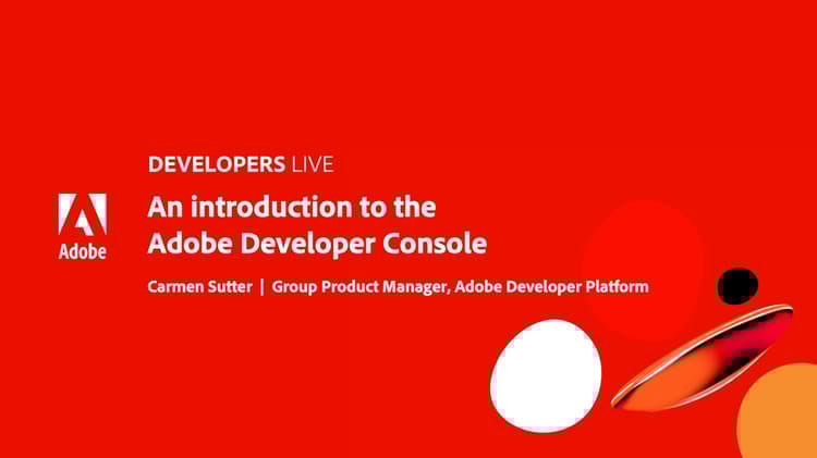 An introduction to the Adobe Developer Console | Adobe Experience Manager