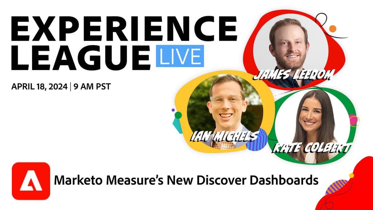 Experience League LIVE Events | Adobe Experience Platform