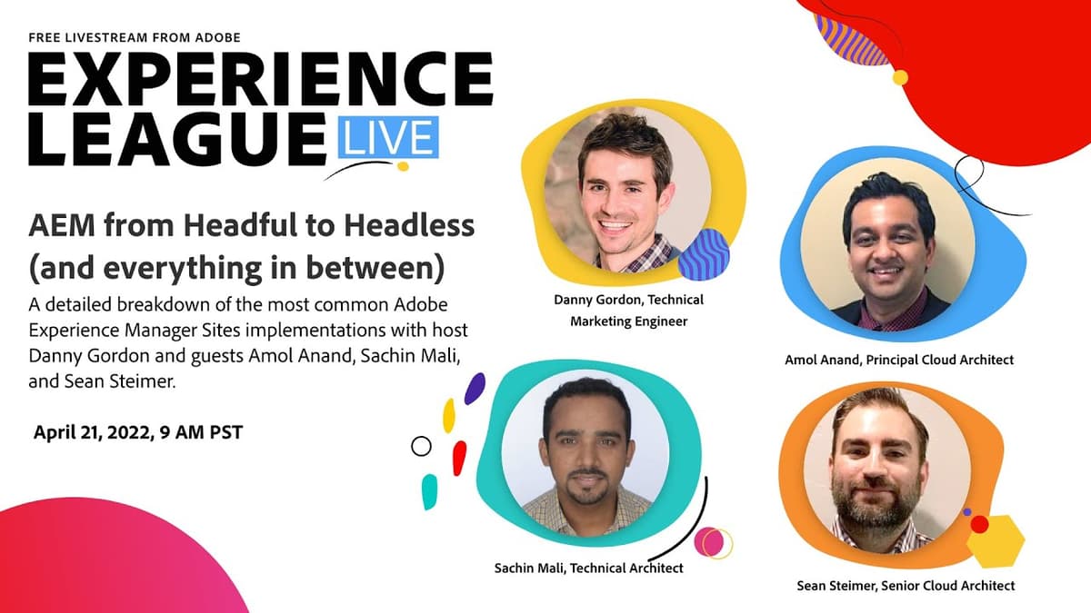 Experience League LIVE Events | Adobe Experience Platform