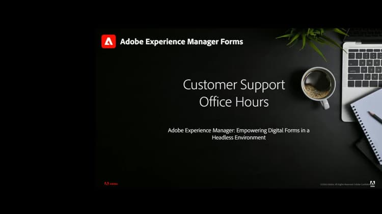 AEM Forms Headless Architecture | Adobe Experience Cloud