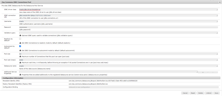 How to connect the Oracle database from AEM as a cloud service? | Adobe Experience Manager