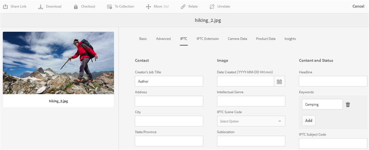 Understand metadata concepts | Adobe Experience Manager