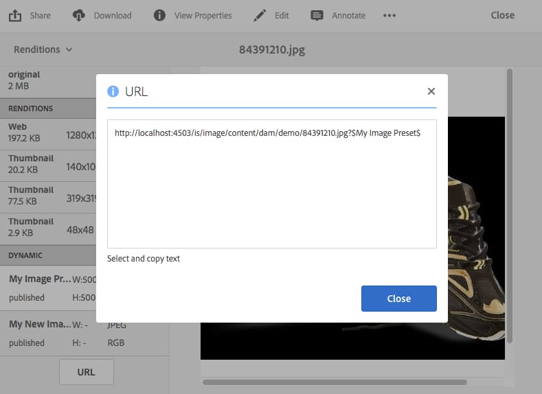 Link Urls To Your Web Application Adobe Experience Manager