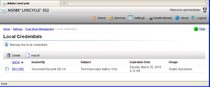 Working with Credentials | Adobe Experience Manager