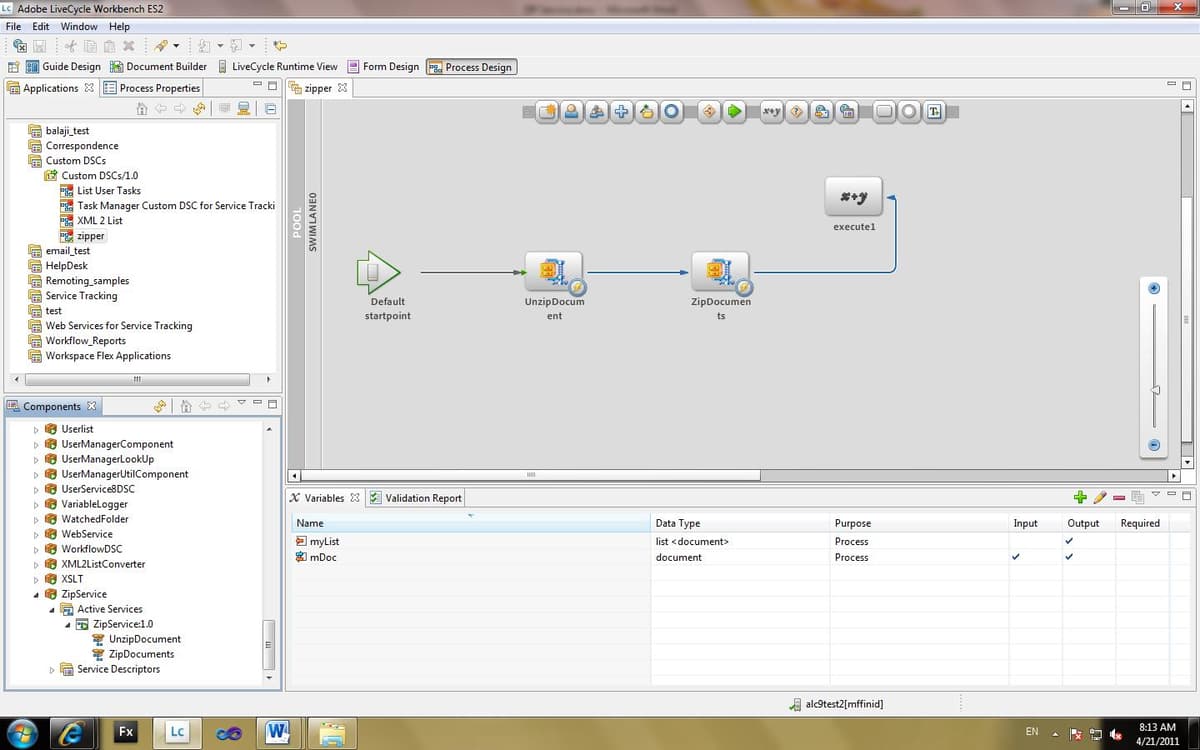 Compress and decompress files using a AEM Forms on JEE Custom DSC | Adobe Experience Manager
