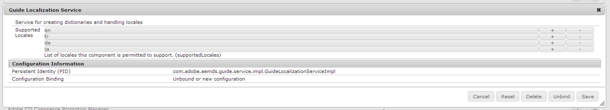Supporting new locales for adaptive forms localization | Adobe Experience Manager