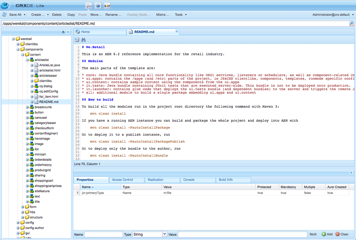 Developing AEM Components | Adobe Experience Manager