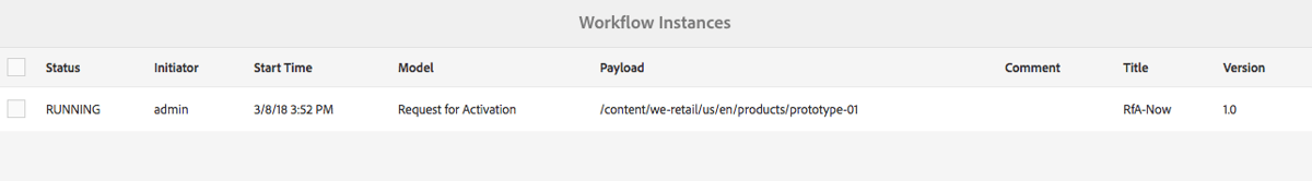 Administering Workflow Instances | Adobe Experience Manager