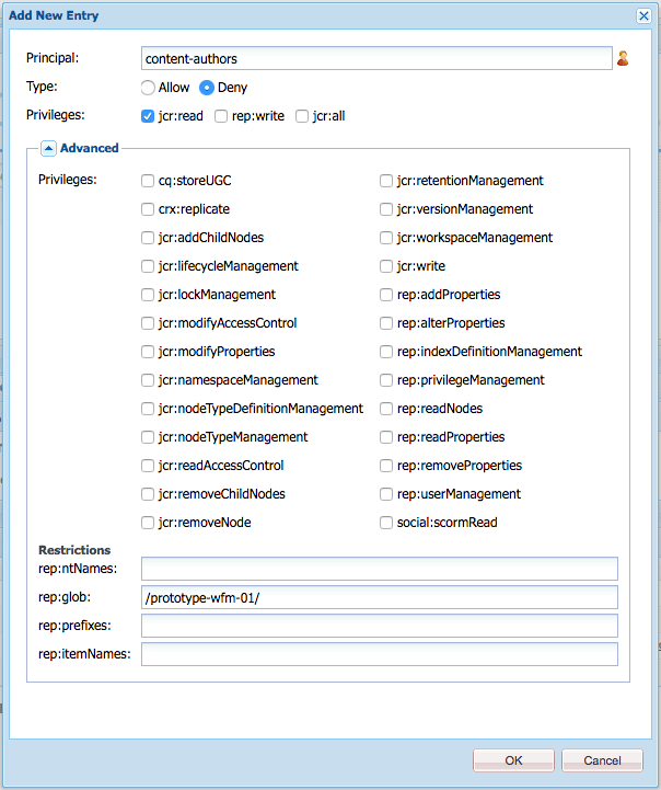 Managing Access to Workflows | Adobe Experience Manager