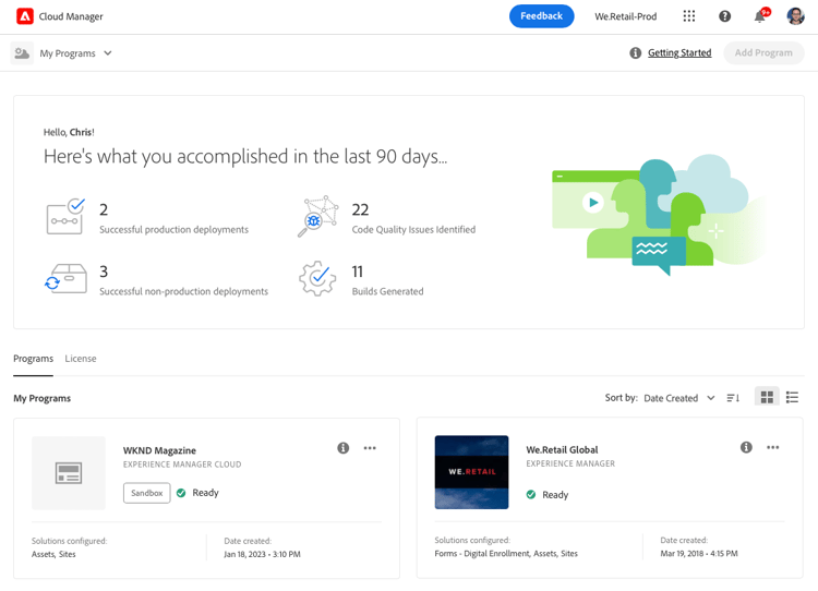 First Time Login | Adobe Experience Manager