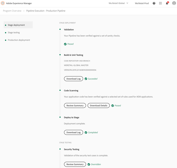 Code Deployment | Adobe Experience Manager