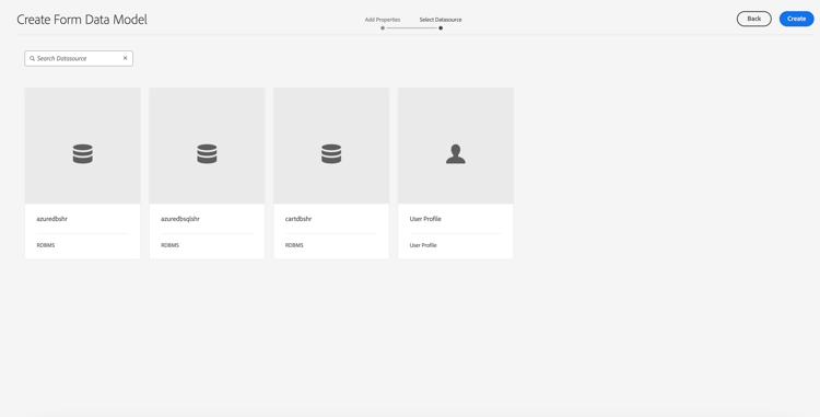 Connect an Adaptive Form to Azure SQL Storage | Adobe Experience Manager