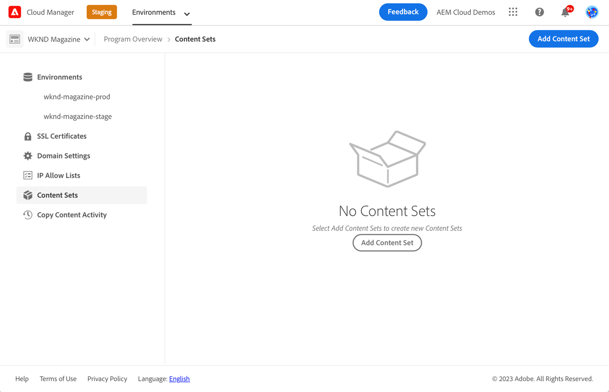 The Content Copy Tool | Adobe Experience Manager