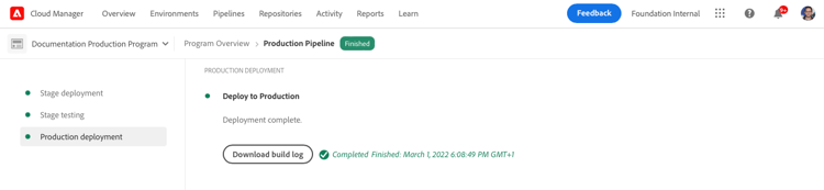 Deploying Your Code | Adobe Experience Manager