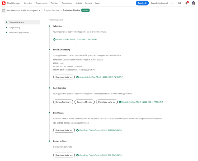 Deploying Your Code | Adobe Experience Manager