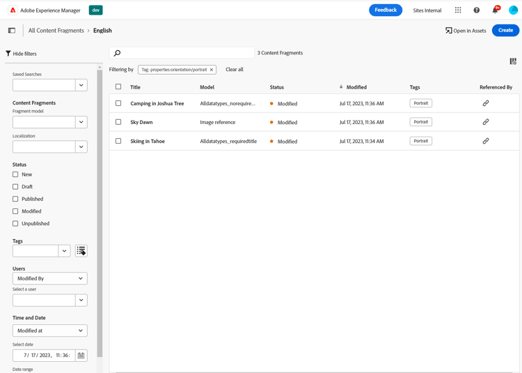 Release Notes for 2023.7.0 release of Adobe Experience Manager as a ...