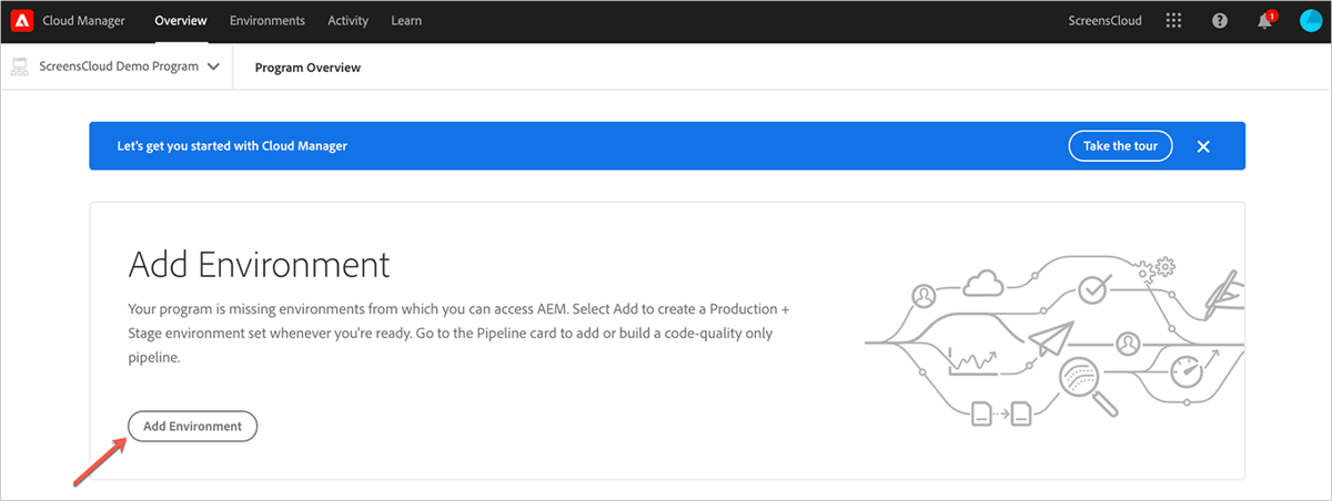 Creating an Environment | Adobe Experience Manager