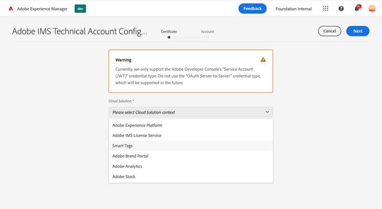 JWT Credentials Deprecation in Adobe Developer Console | Adobe Experience Manager