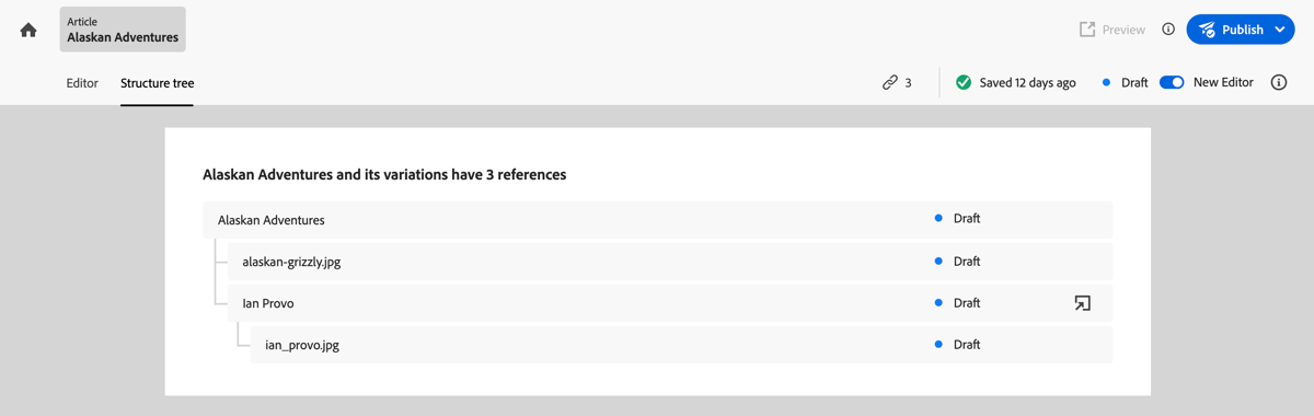 Analyzing Content Fragments | Adobe Experience Manager
