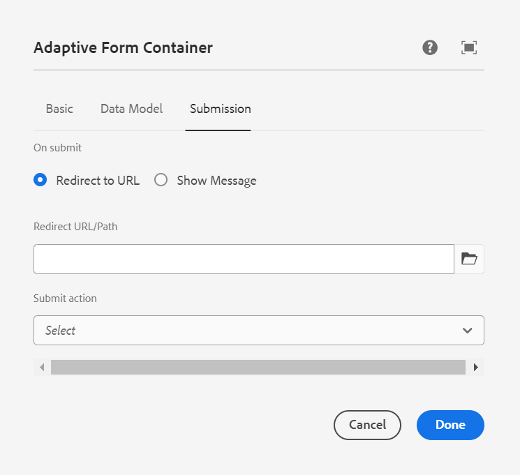 Adaptive Forms Core Component - Form Container | Adobe Experience Manager