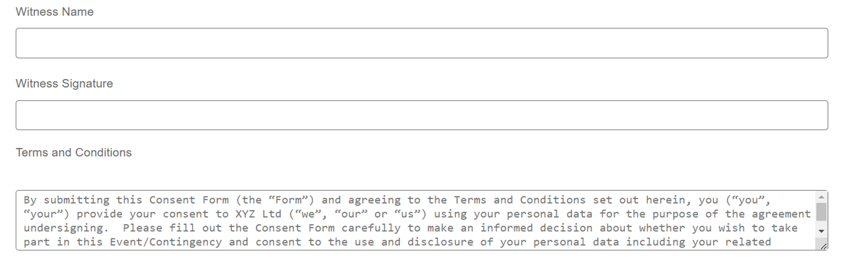 Adaptive Forms Core Component - Text input (Text box) | Adobe Experience Manager