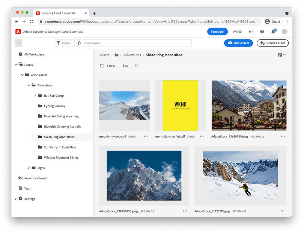 AEM Assets Essentials Videos | Adobe Experience Manager