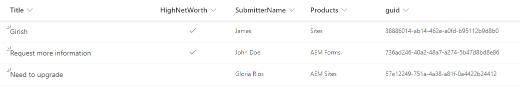 Prefill adaptive form with data from sharepoint list | Adobe Experience ...