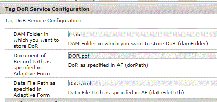 Tagging and Storing AEM Forms DoR in DAM | Adobe Experience Manager