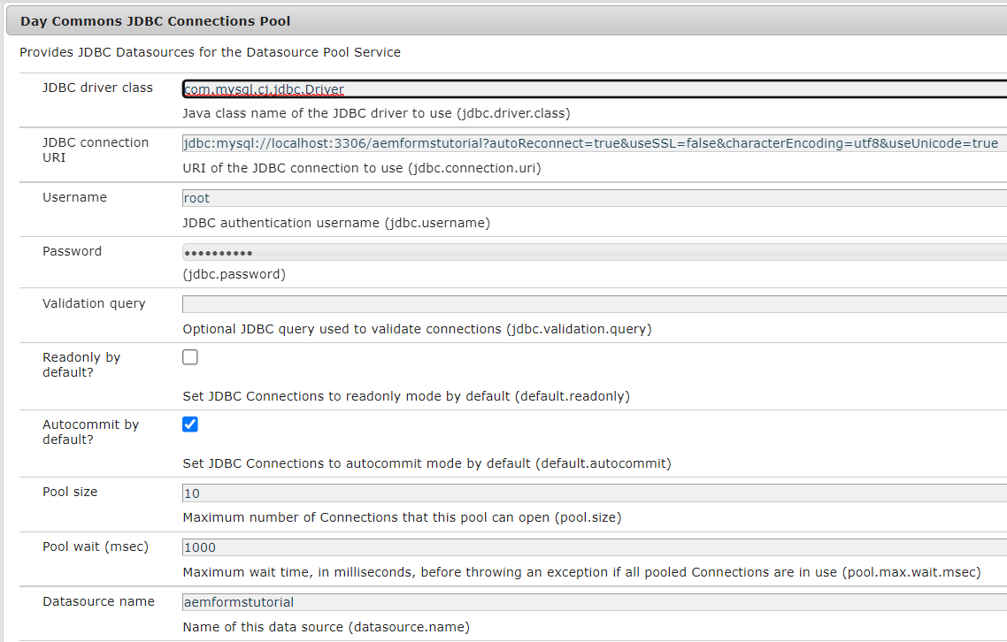 Storing Adaptive Form Data | Adobe Experience Manager