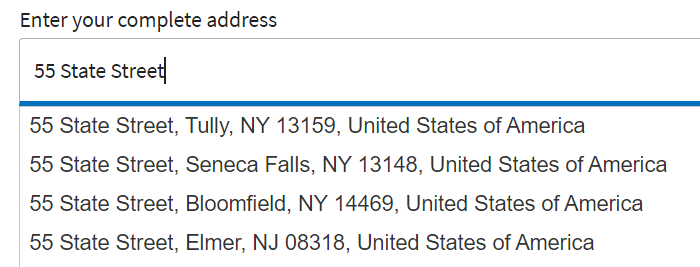 Auto complete capability in AEM Forms | Adobe Experience Manager