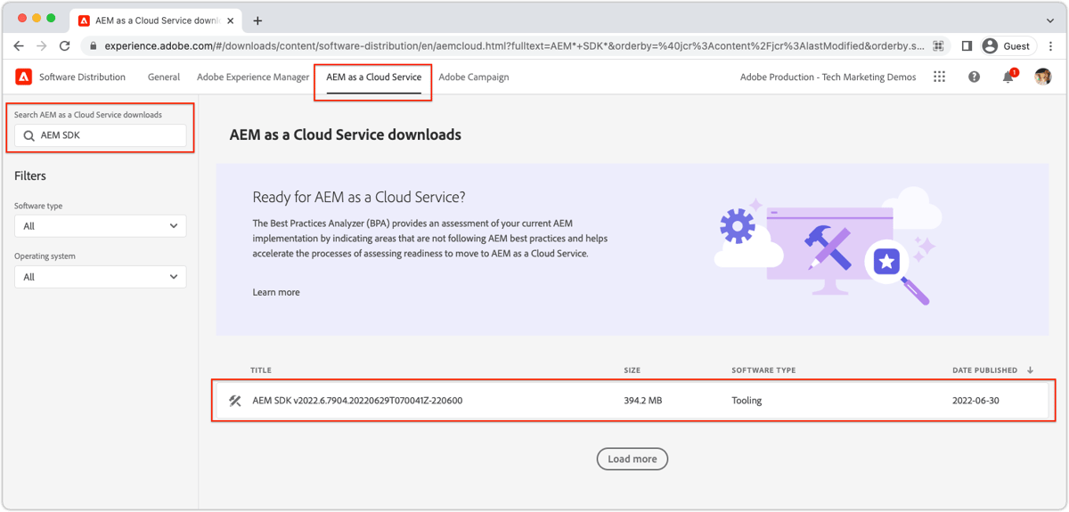 AEM Headless quick setup using the local AEM SDK | Adobe Experience Manager