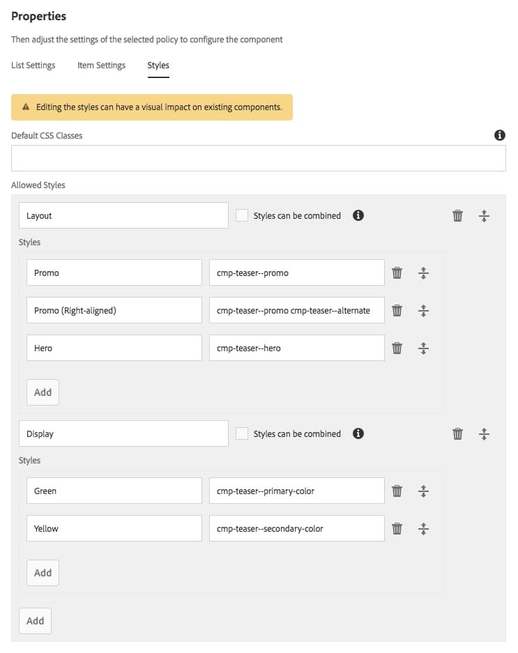 Understanding Style System Best Practices with AEM Sites | Adobe ...