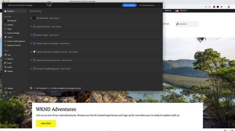 Debugging a Tags implementation | Adobe Experience Manager