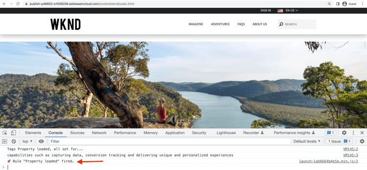 Debugging a Tags implementation | Adobe Experience Manager