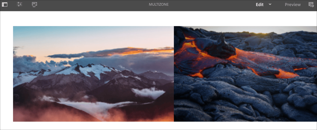 Multi-zone Layout | Adobe Experience Manager