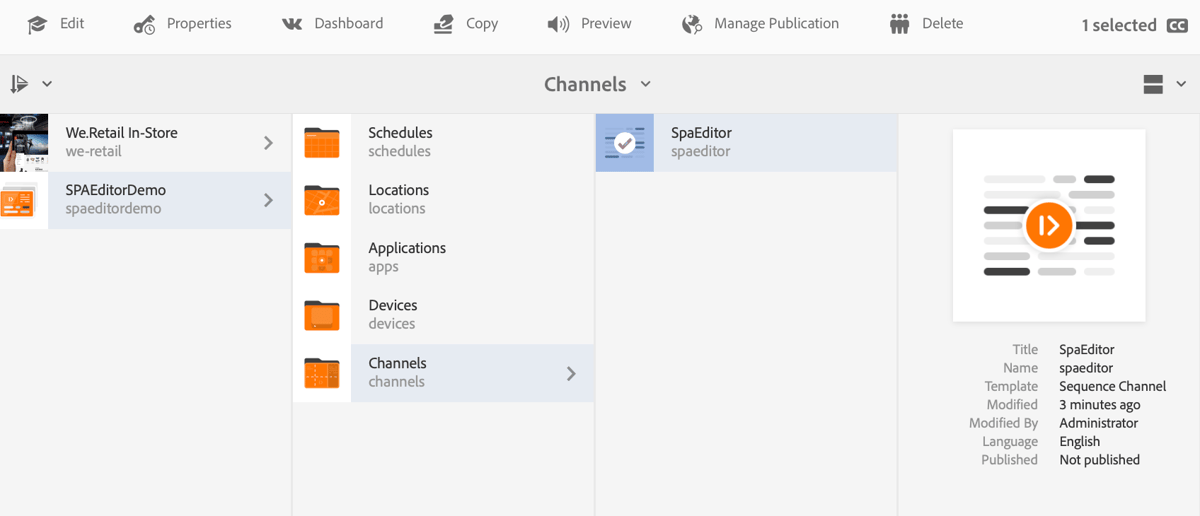 Embedding a REACT application using the AEM SPA Editor and Integrating with AEM Screens ...