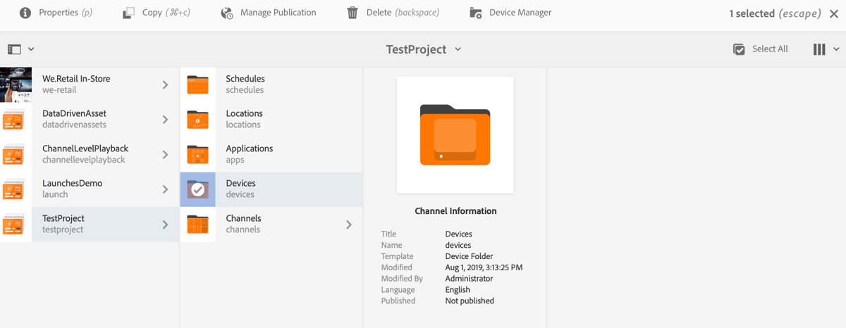 Troubleshooting Device Control Center | Adobe Experience Manager