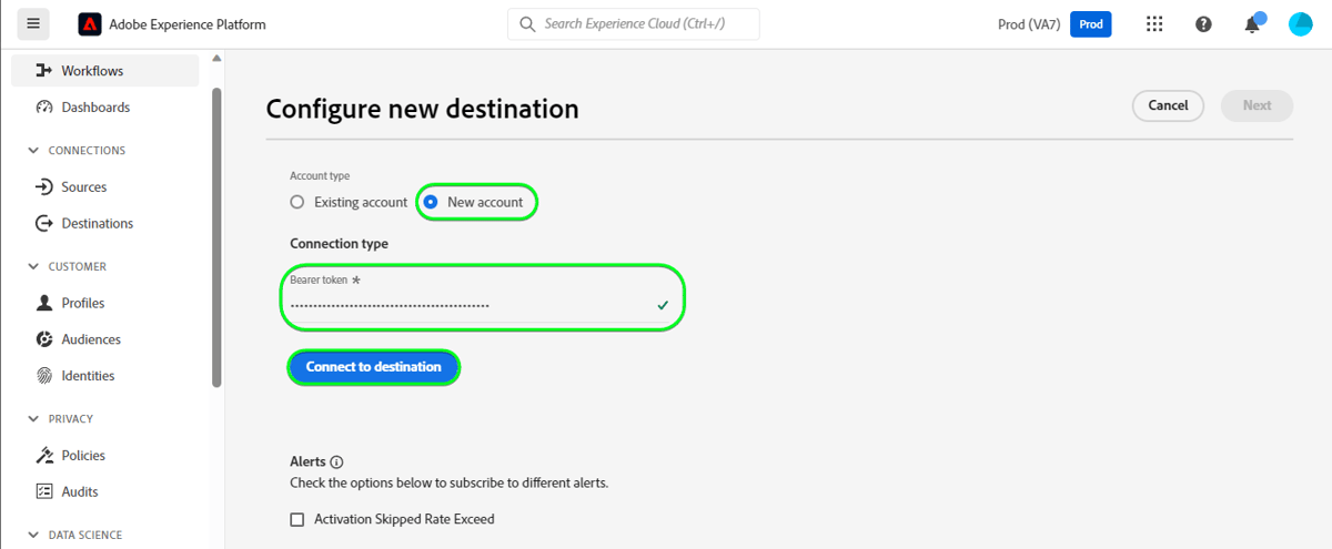 HubSpot connection | Adobe Experience Platform