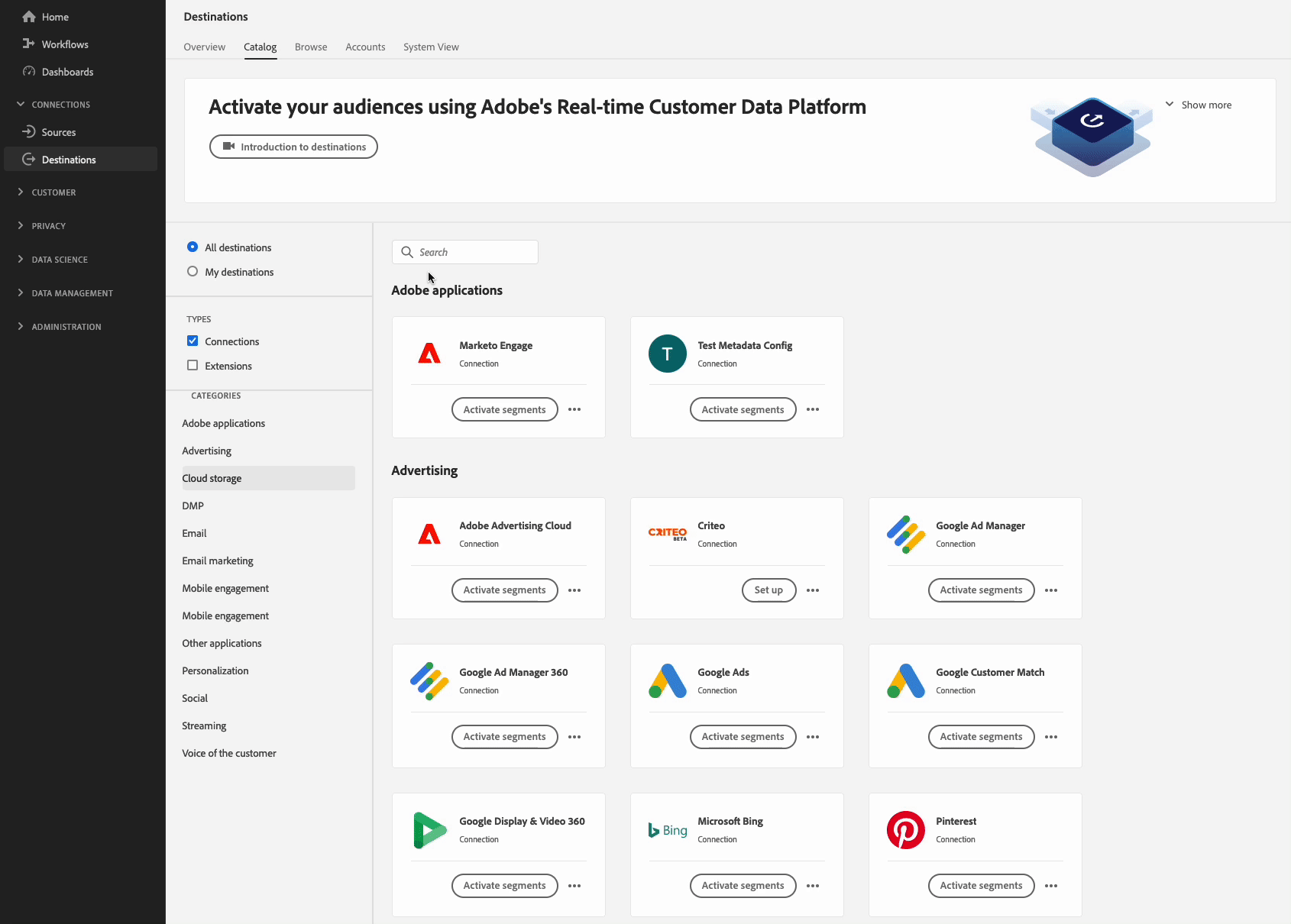 Configure An Azure Blob Storage Destination With Custom File Formatting Options And Custom File