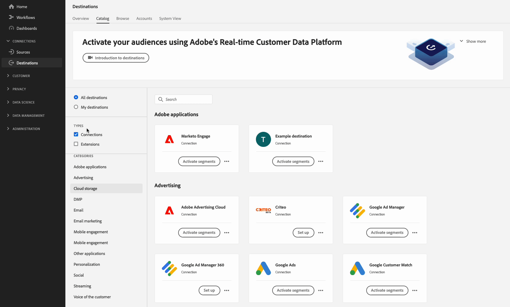 Configure A File Based Destination To Export Prospect Audiences To A
