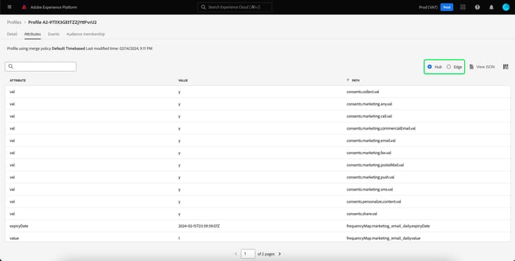 Real-Time Customer Profile UI Guide | Adobe Experience Platform