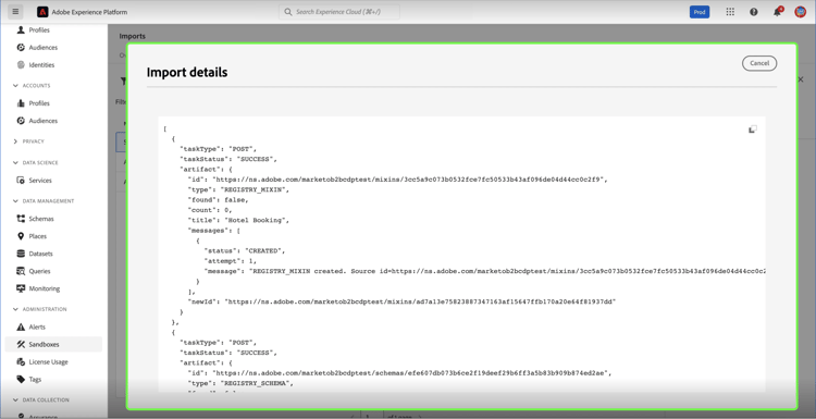 Sandboxes Tooling | Adobe Experience Platform