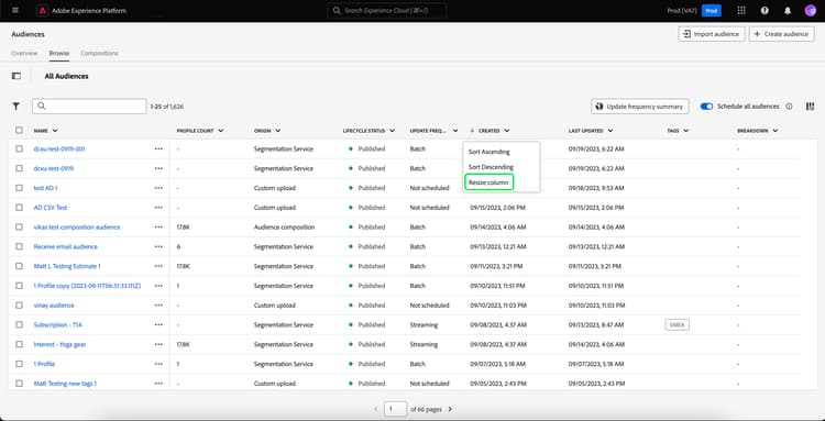 Segmentation Service UI Guide | Adobe Experience Platform