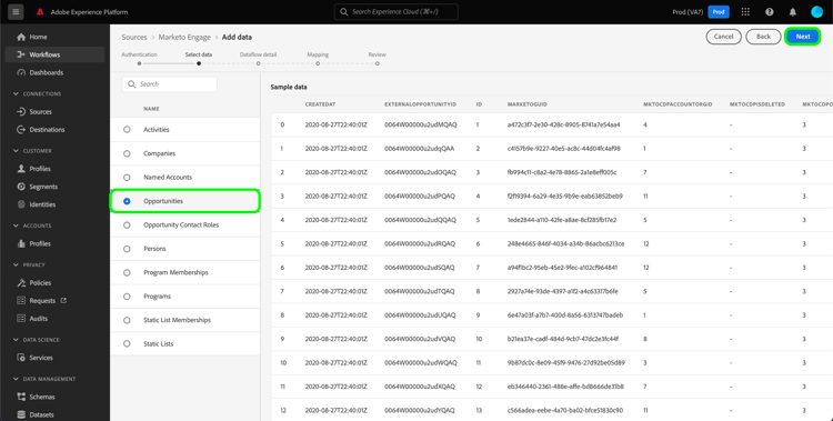 Create A Marketo Engage Source Connection And Dataflow In The Ui